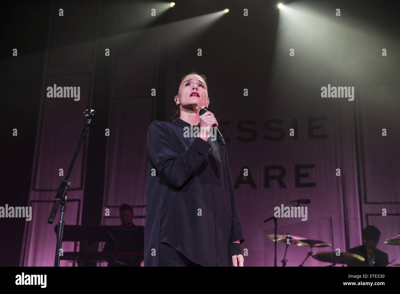 Jessie Ware performing live on stage at Brixton Academy Featuring ...