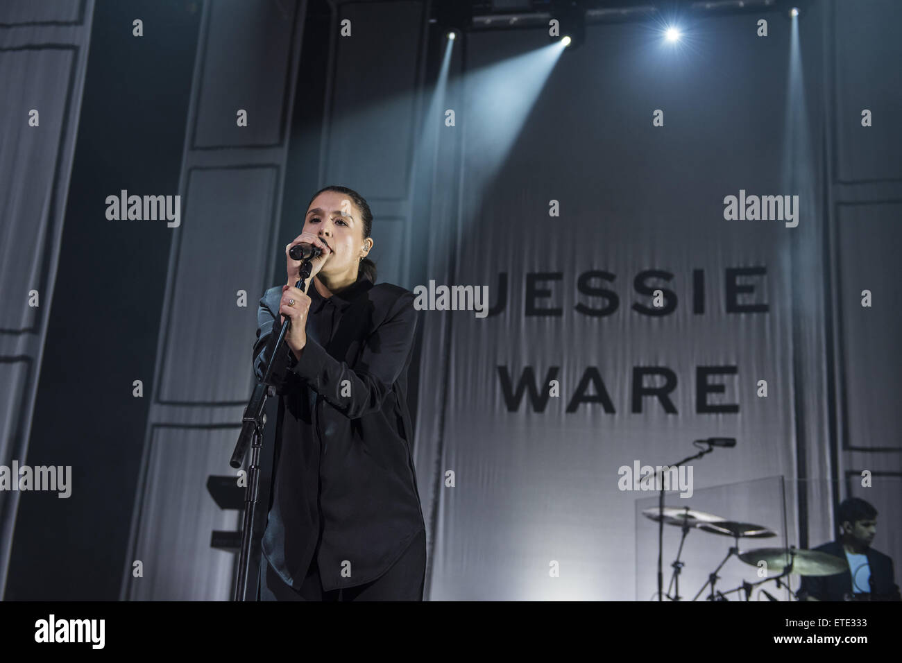 Jessie Ware performing live on stage at Brixton Academy Featuring ...