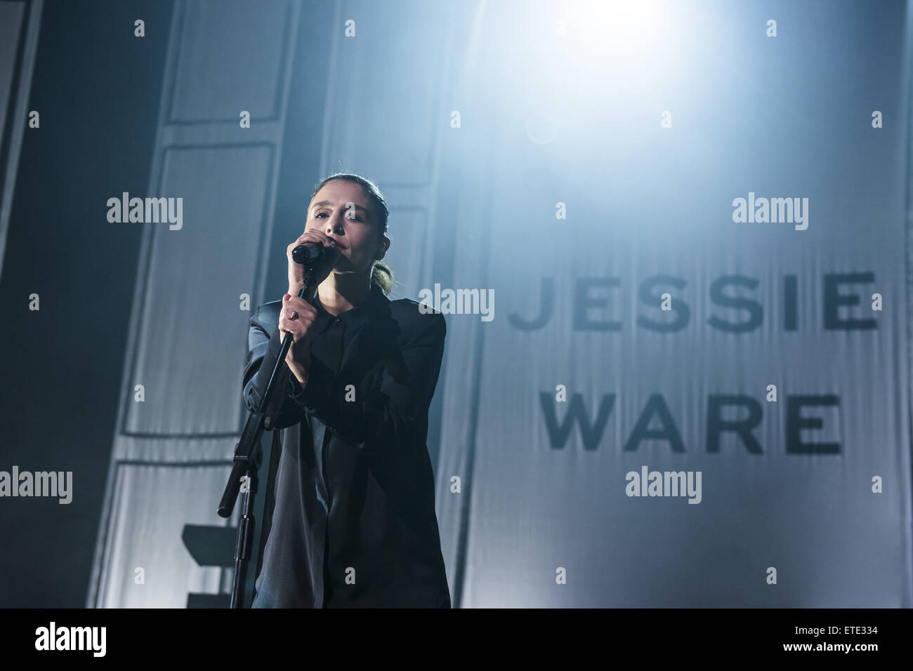 Jessie Ware performing live on stage at Brixton Academy Featuring ...