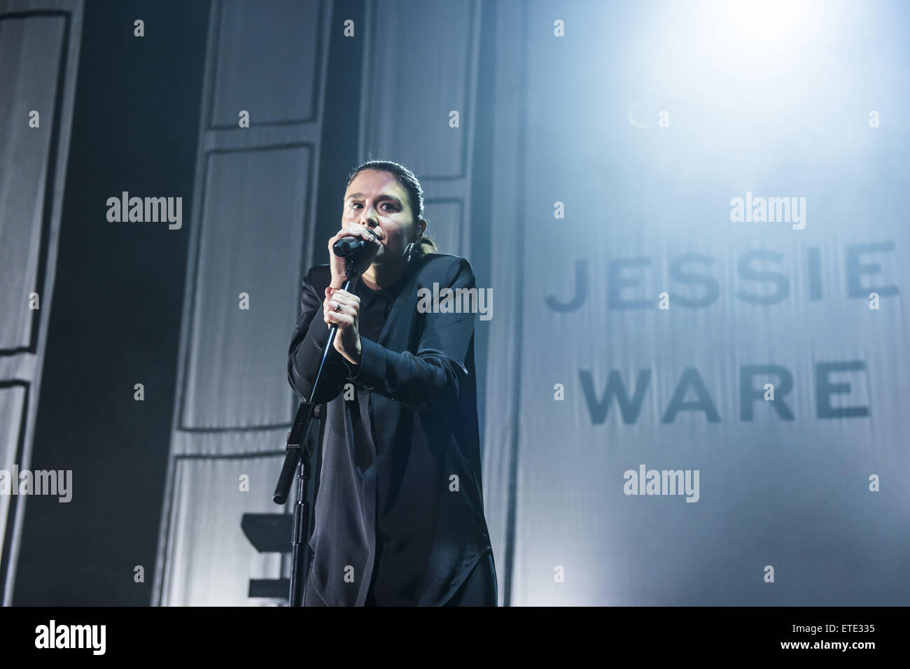 Jessie Ware performing live on stage at Brixton Academy Featuring ...