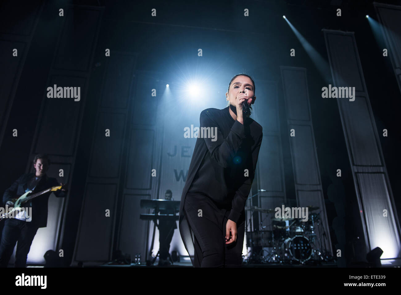 Jessie Ware performing live on stage at Brixton Academy Featuring ...
