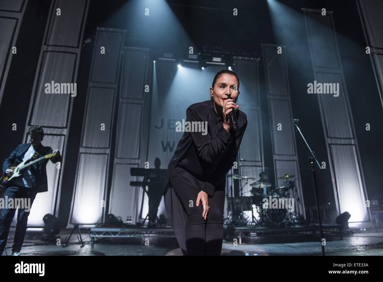 Jessie Ware performing live on stage at Brixton Academy Featuring ...