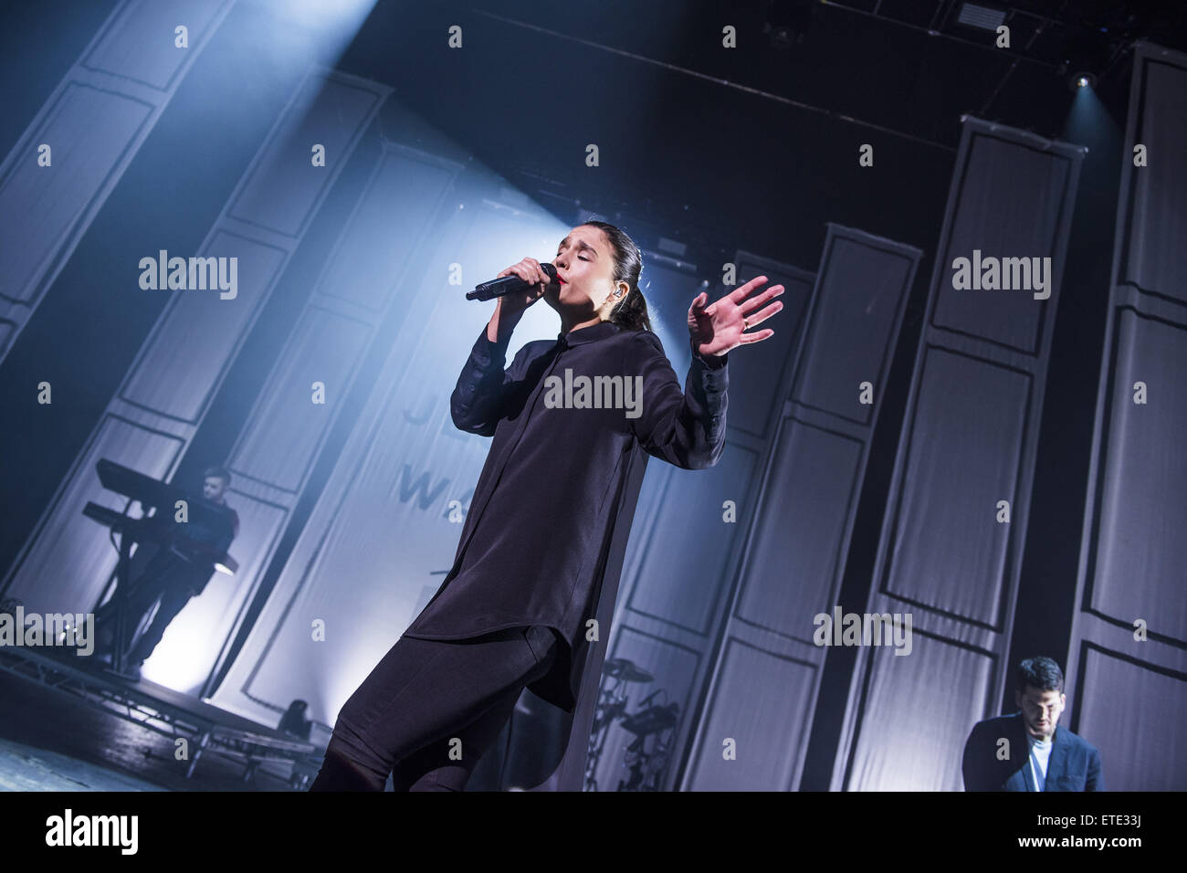 Jessie Ware performing live on stage at Brixton Academy Featuring ...