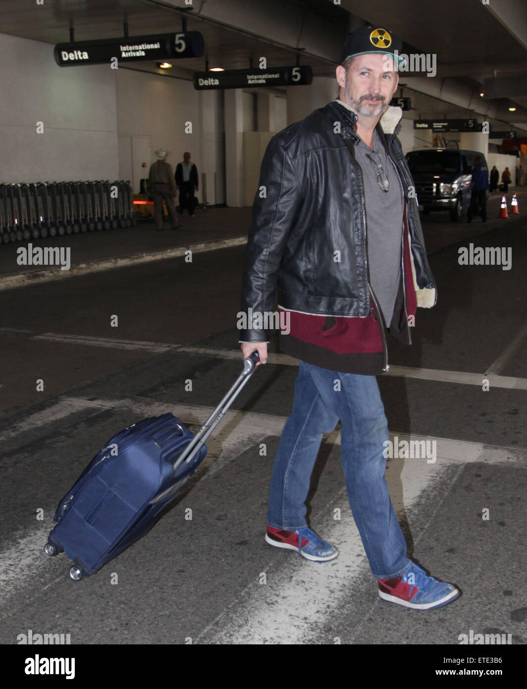 Comedy actor Harland Williams arrives at Los Angeles International ...
