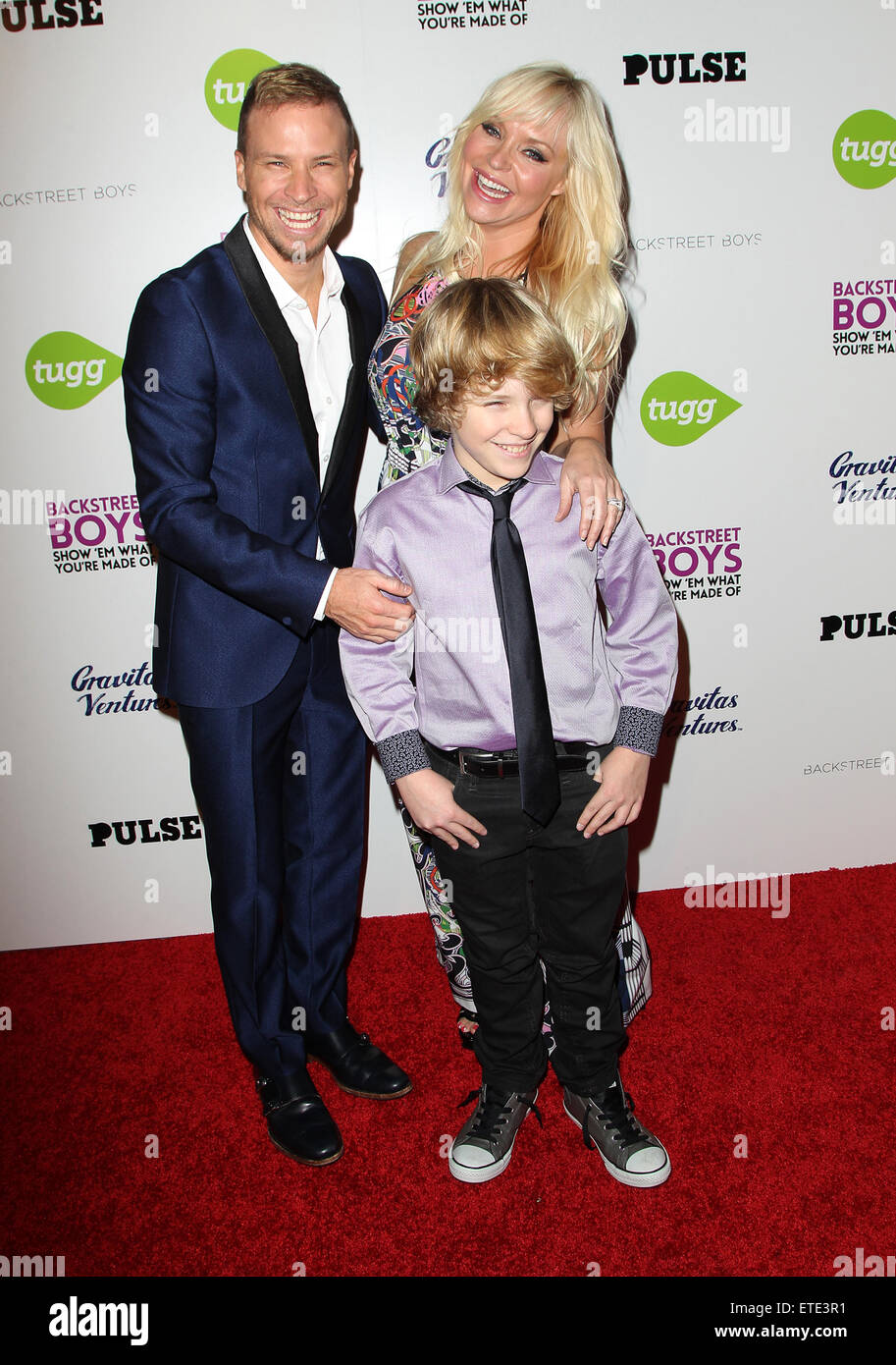 Baylee littrell and brian littrell hi-res stock photography and images ...