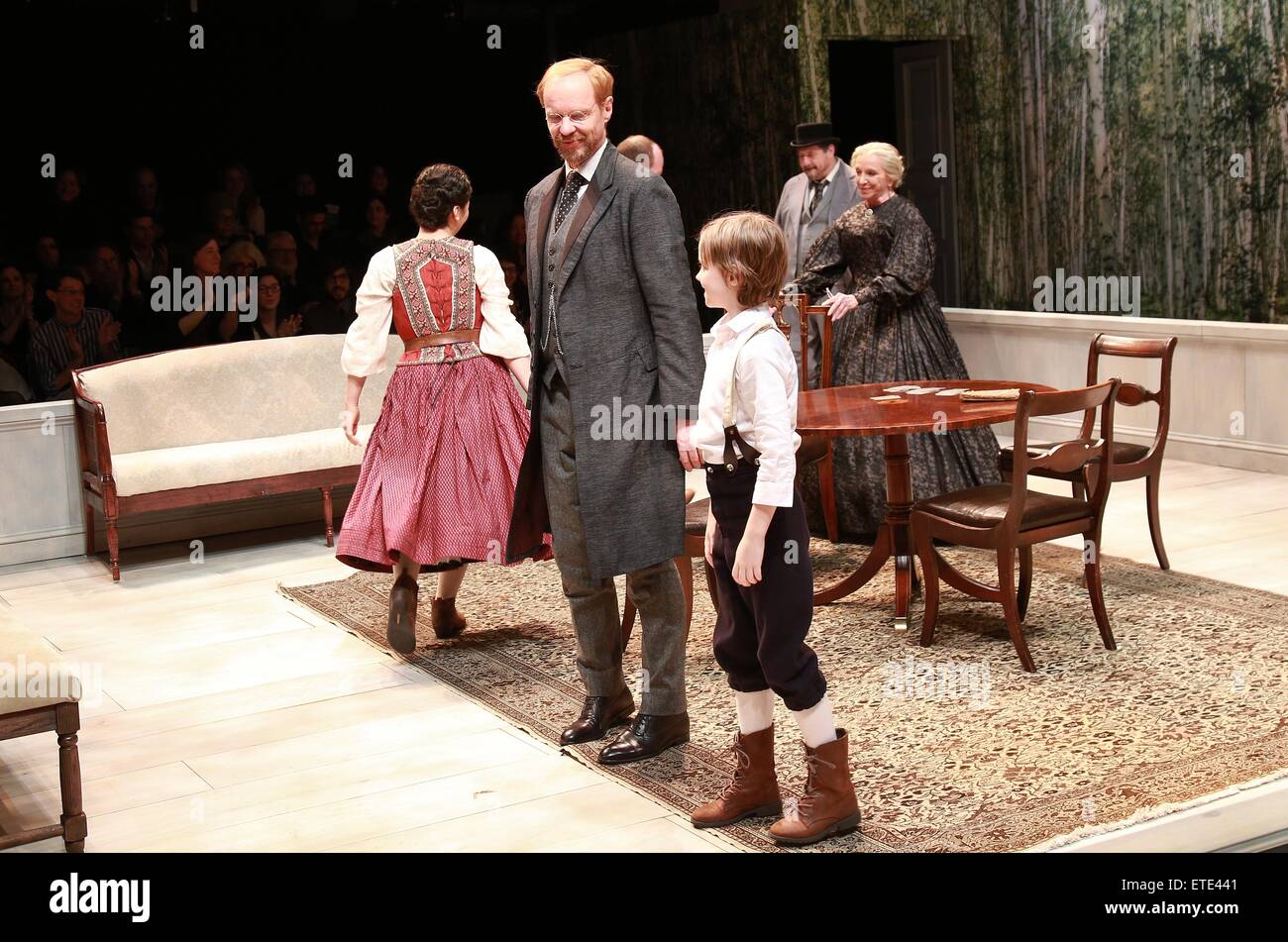 Opening night curtain call for A Month In the Country at the CSC ...