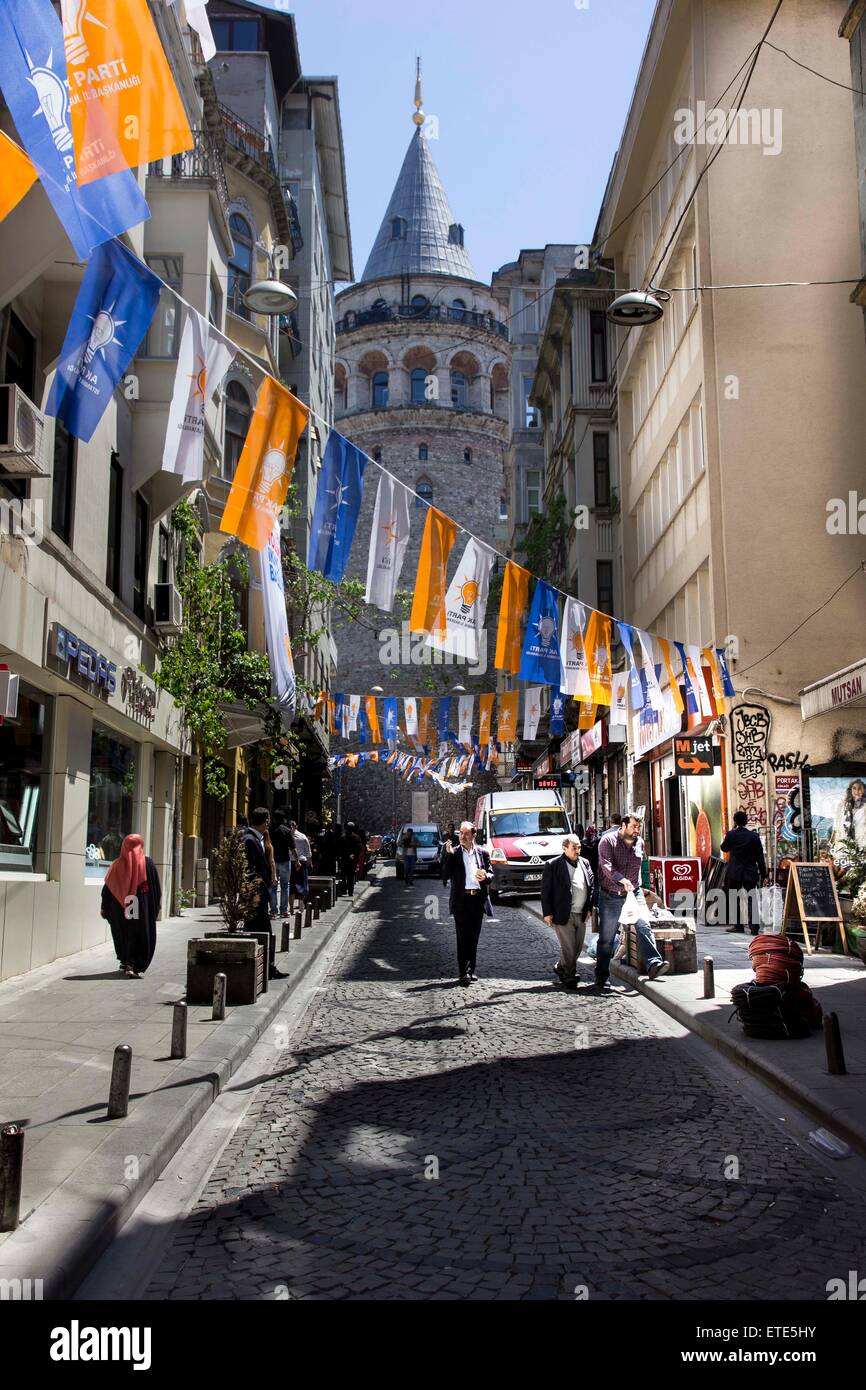 Istanbul is situated either side of the Bosphorus Strait separating ...