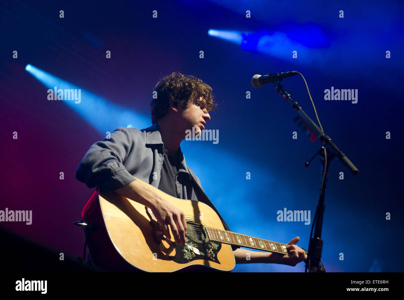 British rock band The Kooks perform a sold out show at Heineken Music ...