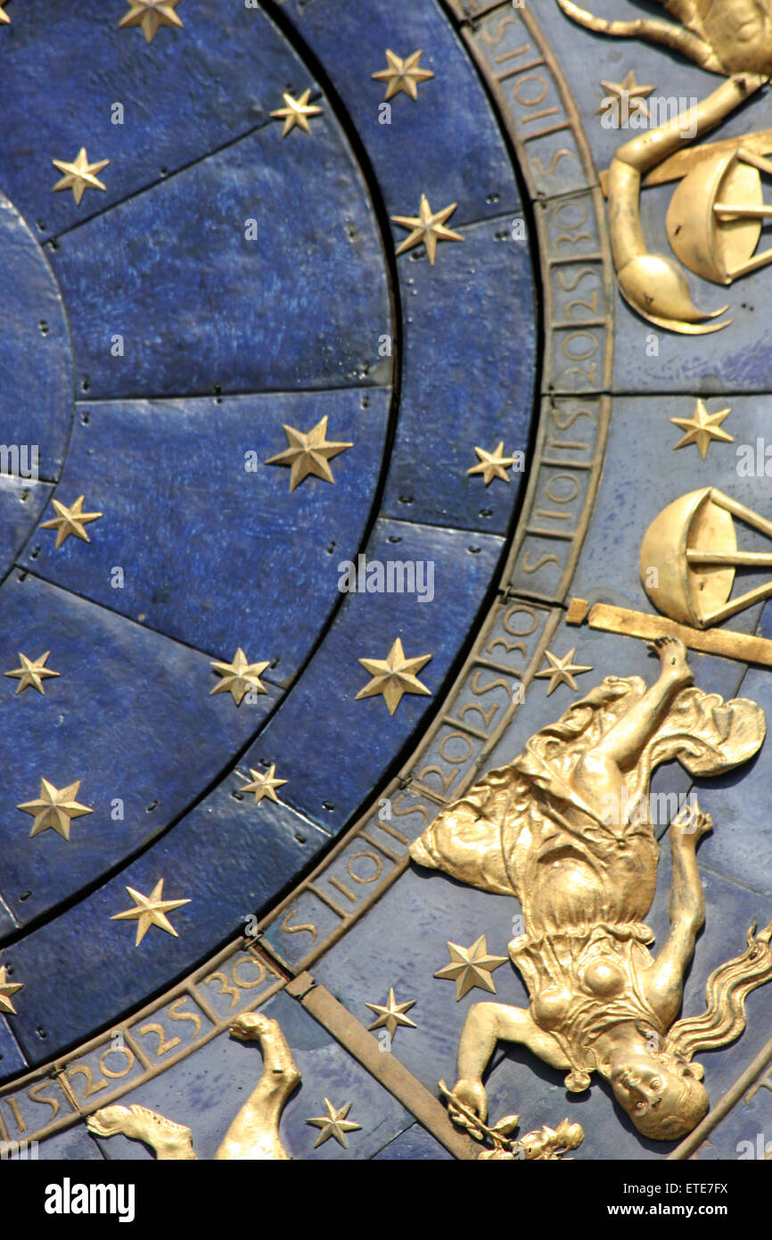 Astrological clock hi-res stock photography and images - Alamy
