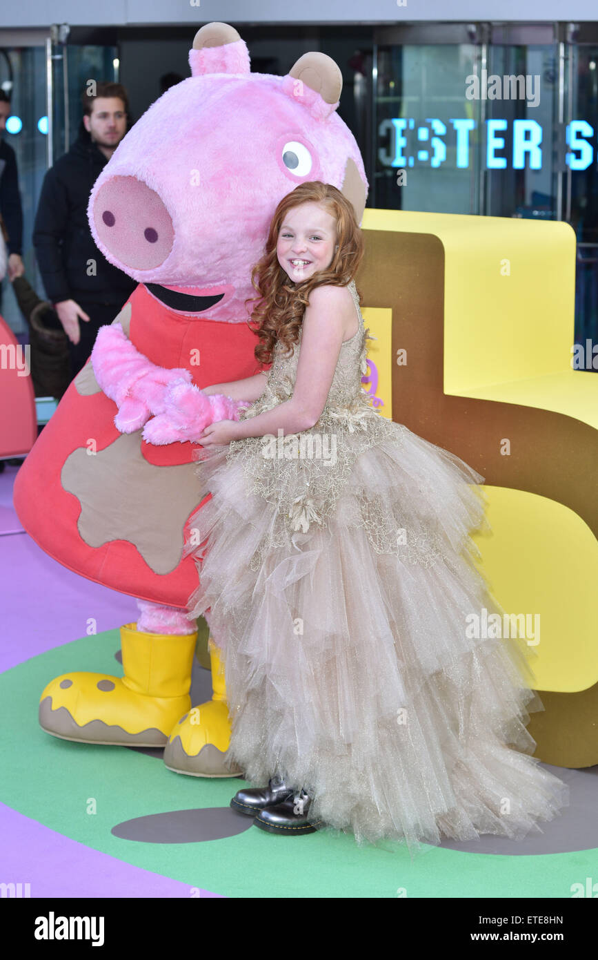 'Peppa Pig: The Golden Boots' UK film premiere held at the Odeon ...