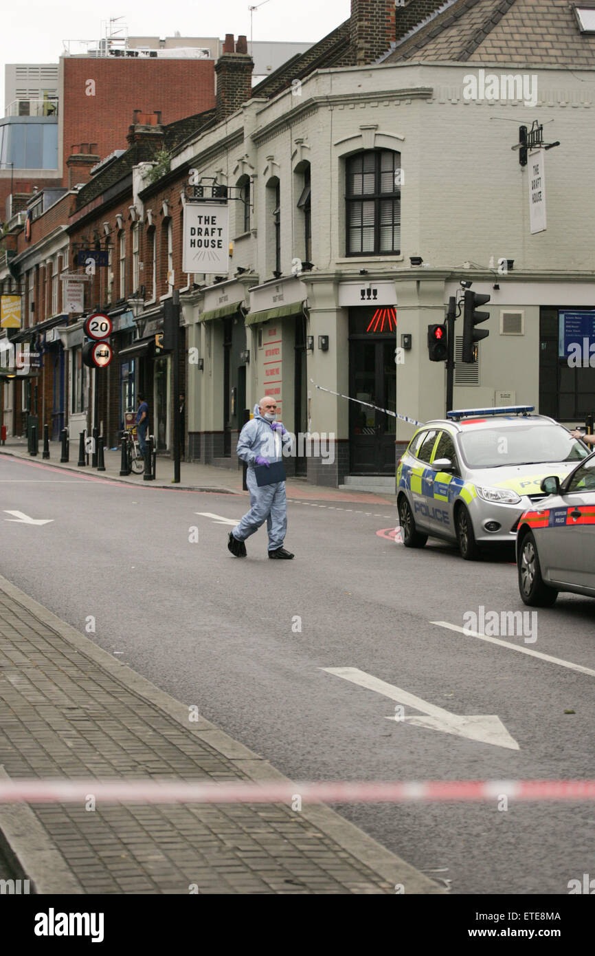 London, United Kingdom, 13 June 2015 - Crime Scene investigator at the ...
