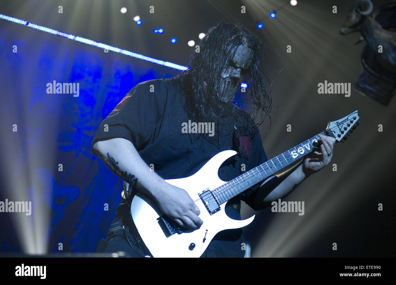 Slipknot perform live in concert during the 'Prepare for Hell Tour 2015 ...