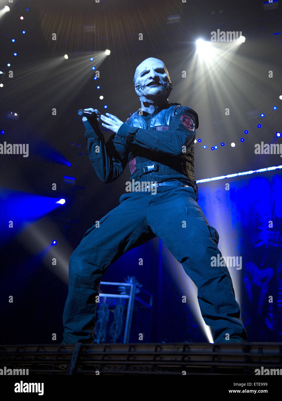 Slipknot perform live in concert during the 'Prepare for Hell Tour 2015 ...