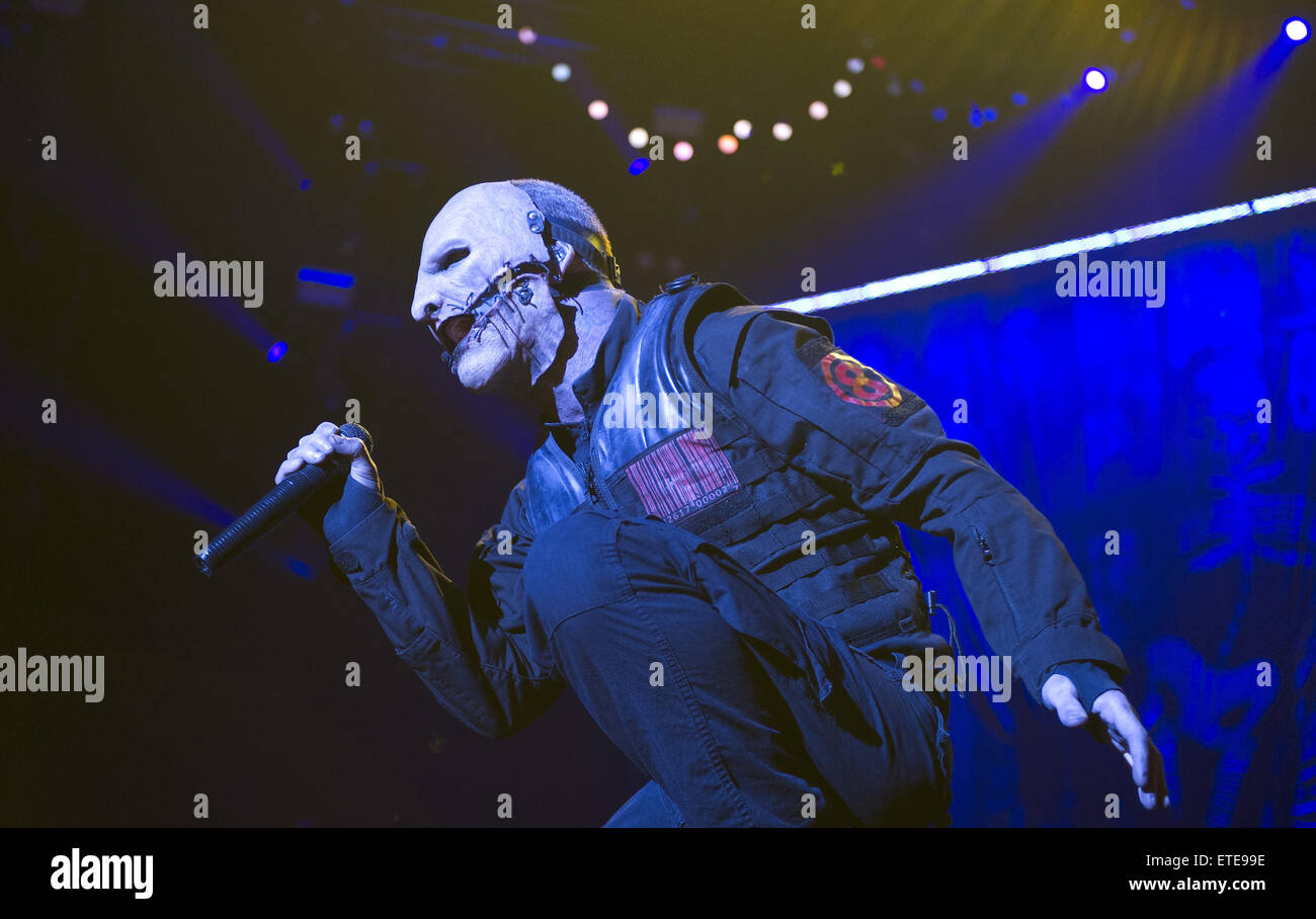 Slipknot perform live in concert during the 'Prepare for Hell Tour 2015 ...