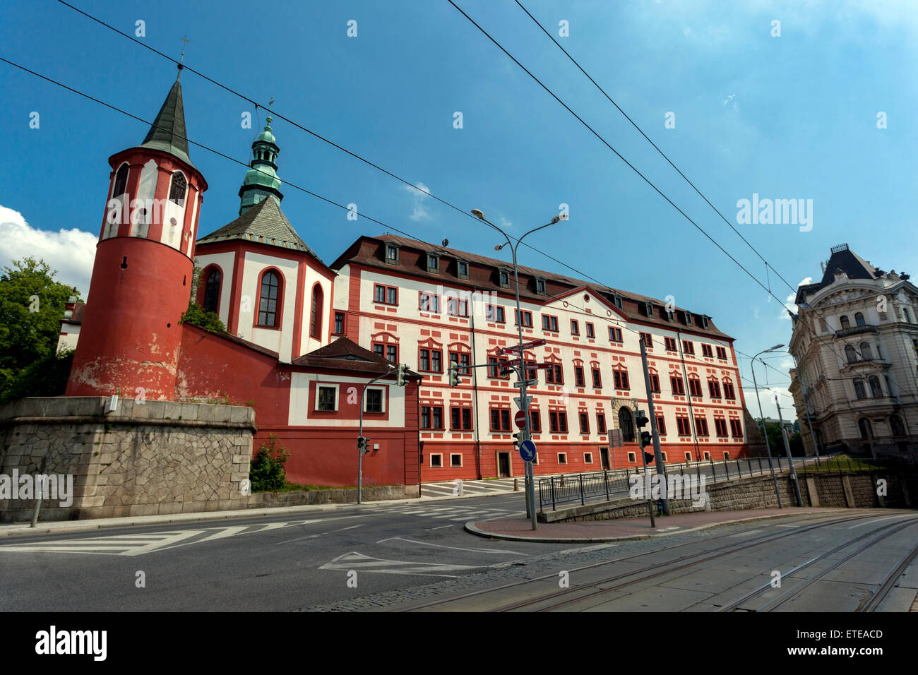Liberec, North Bohemian town, Castle, Czech Republic Stock Photo - Alamy