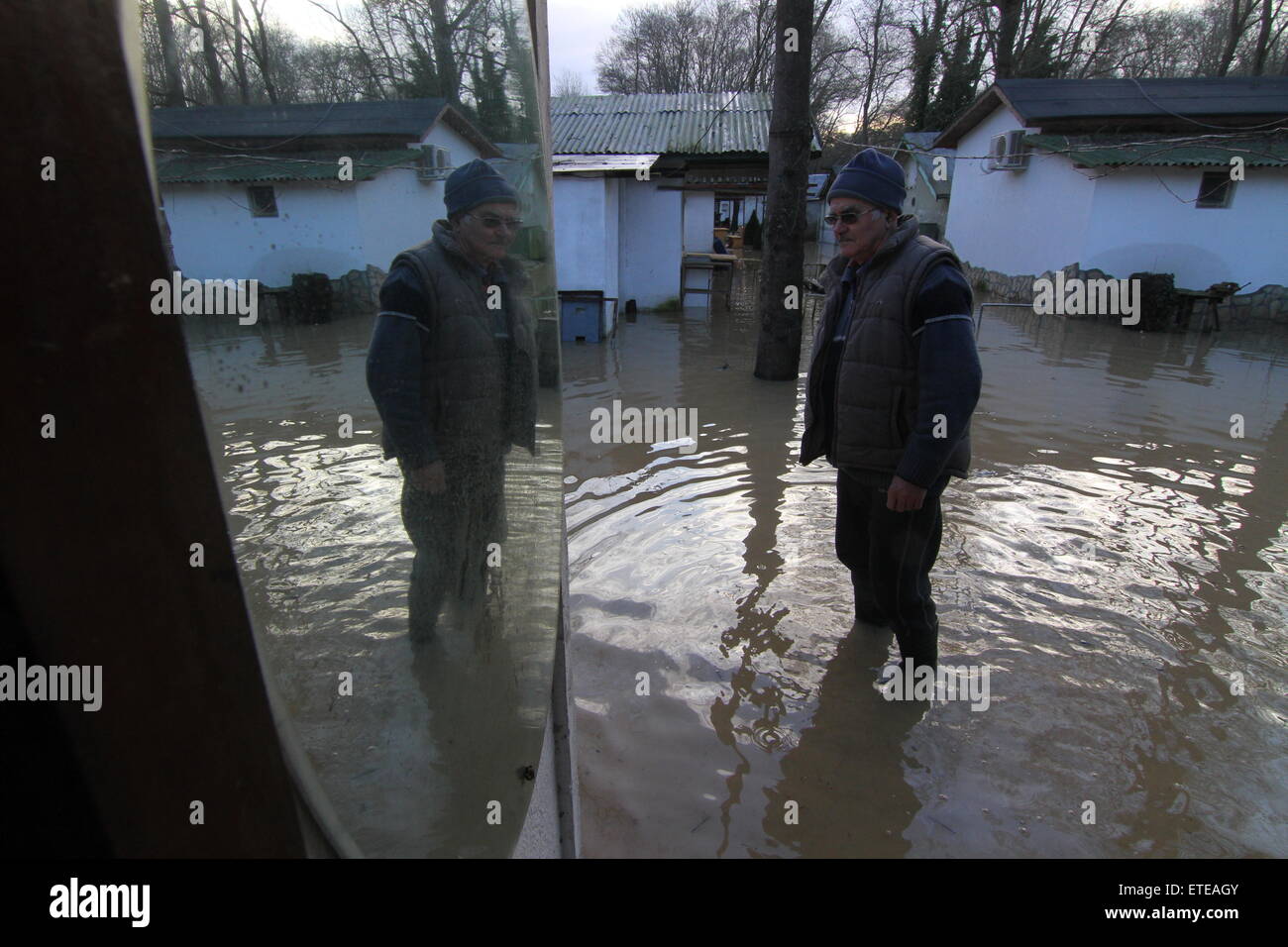Homes are destroyed in the Bulgarian town of Kamchia after heavy rain ...