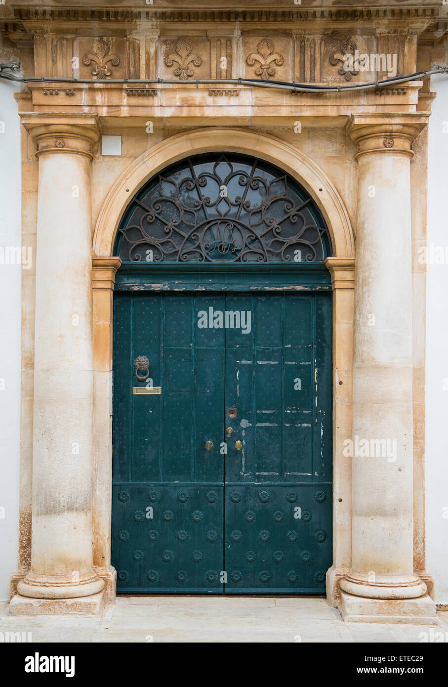 Old door from Bari, Italy Stock Photo - Alamy