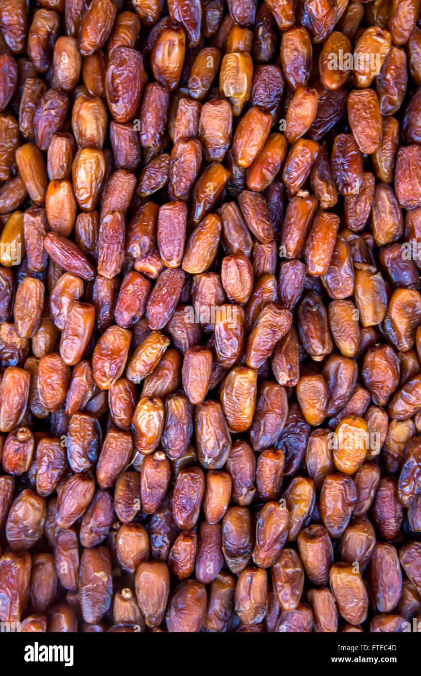 Dates on the market in Marrakesh, Morocco Stock Photo - Alamy
