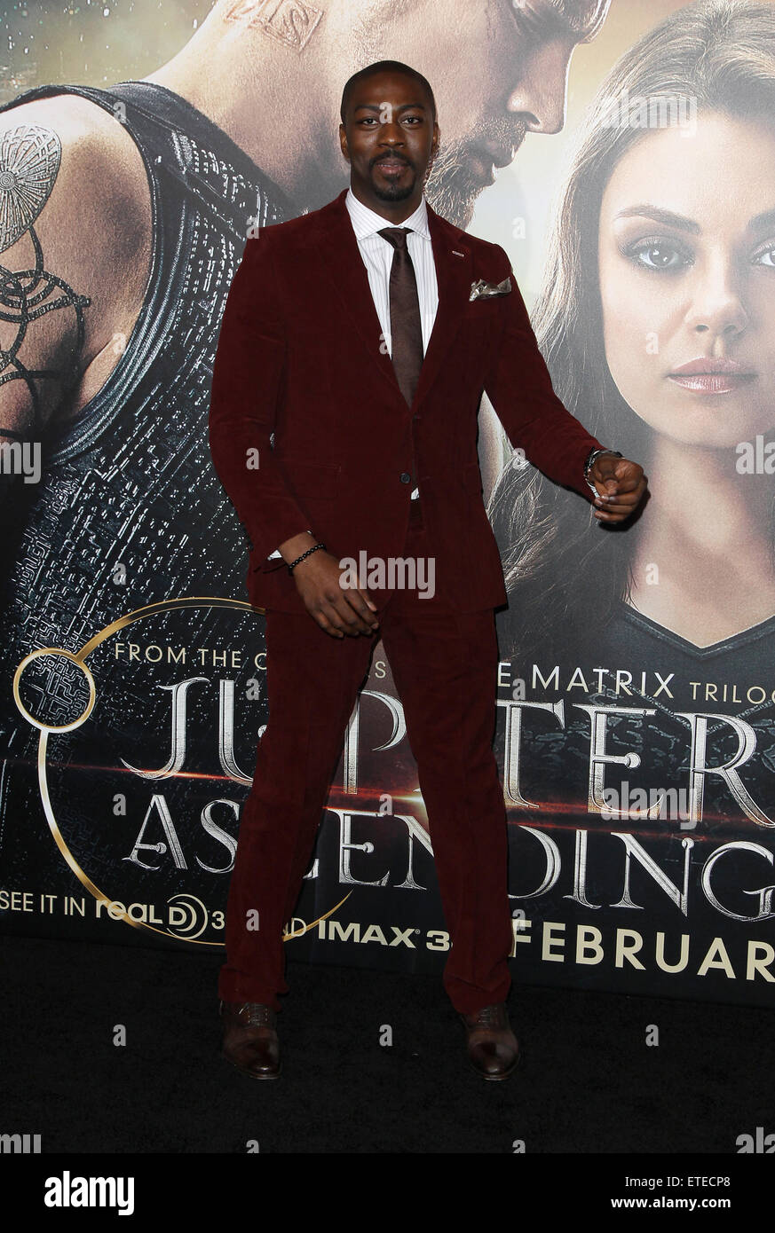 Premiere Of Warner Bros. Pictures' "Jupiter Ascending" Featuring: David ...