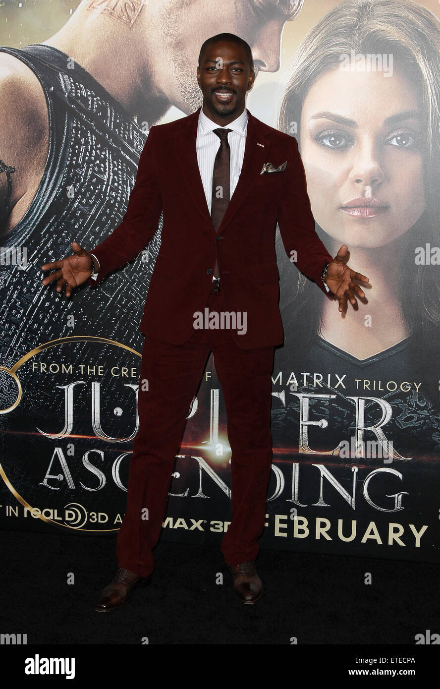 Premiere Of Warner Bros. Pictures' "Jupiter Ascending" Featuring: David ...