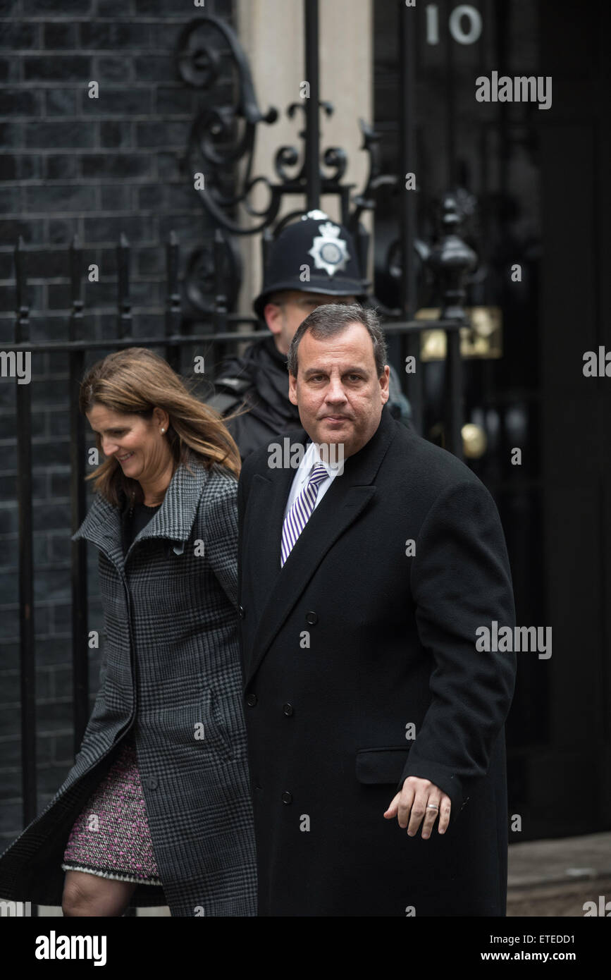 Chris christie mary pat foster hi-res stock photography and images - Alamy