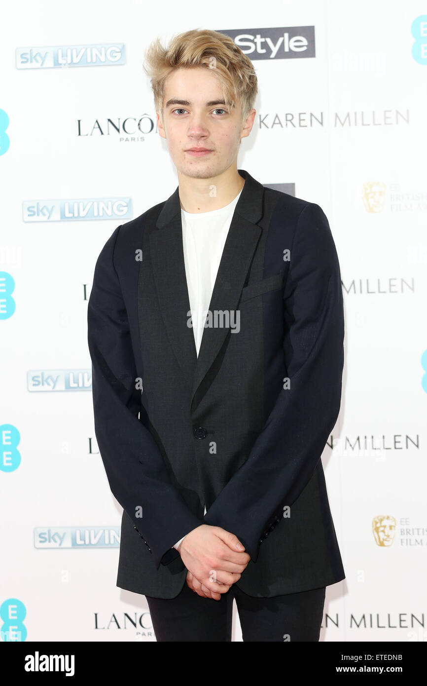 EE and InStyle Pre-BAFTA party held at the Ace hotel Featuring: Zebb ...