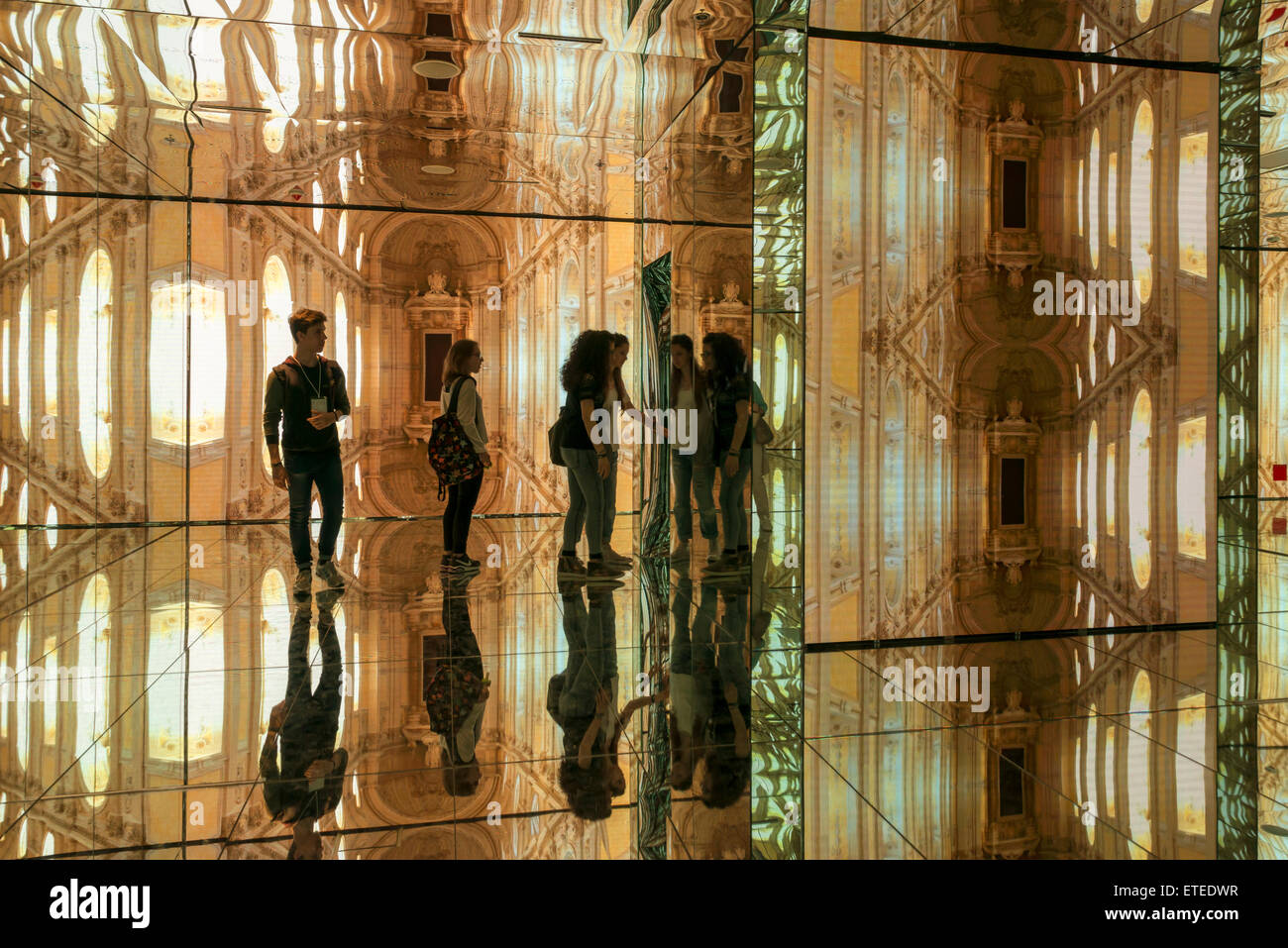 Multiple Mirror Reflections