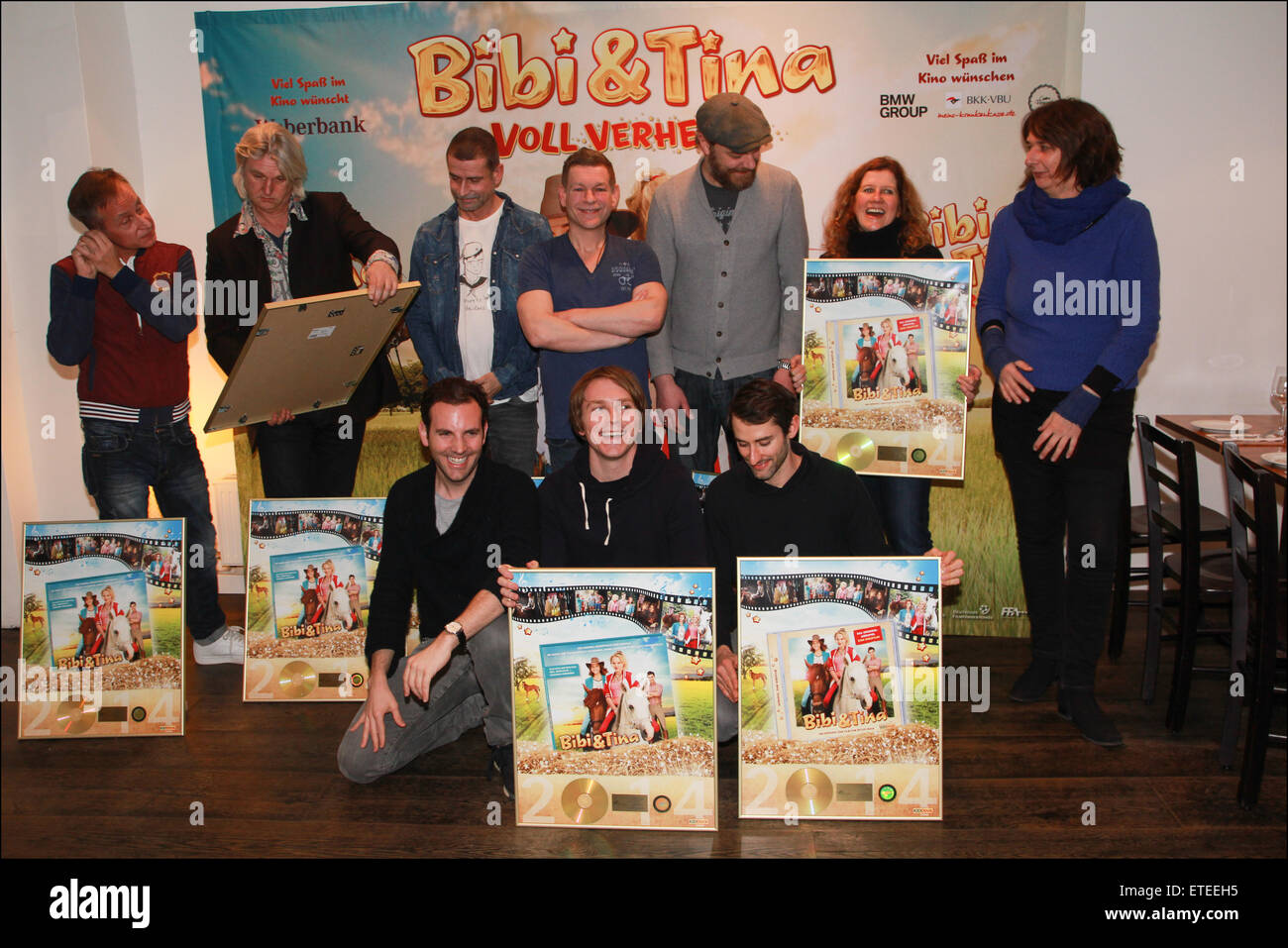 Platinum for Bibi and Tina Soundtrack - Photocall at Hartweizen ...