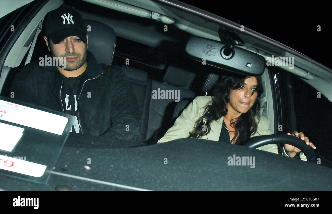 Celebrities at Madeo Restaurant Featuring: Michelle Rodriguez Where ...