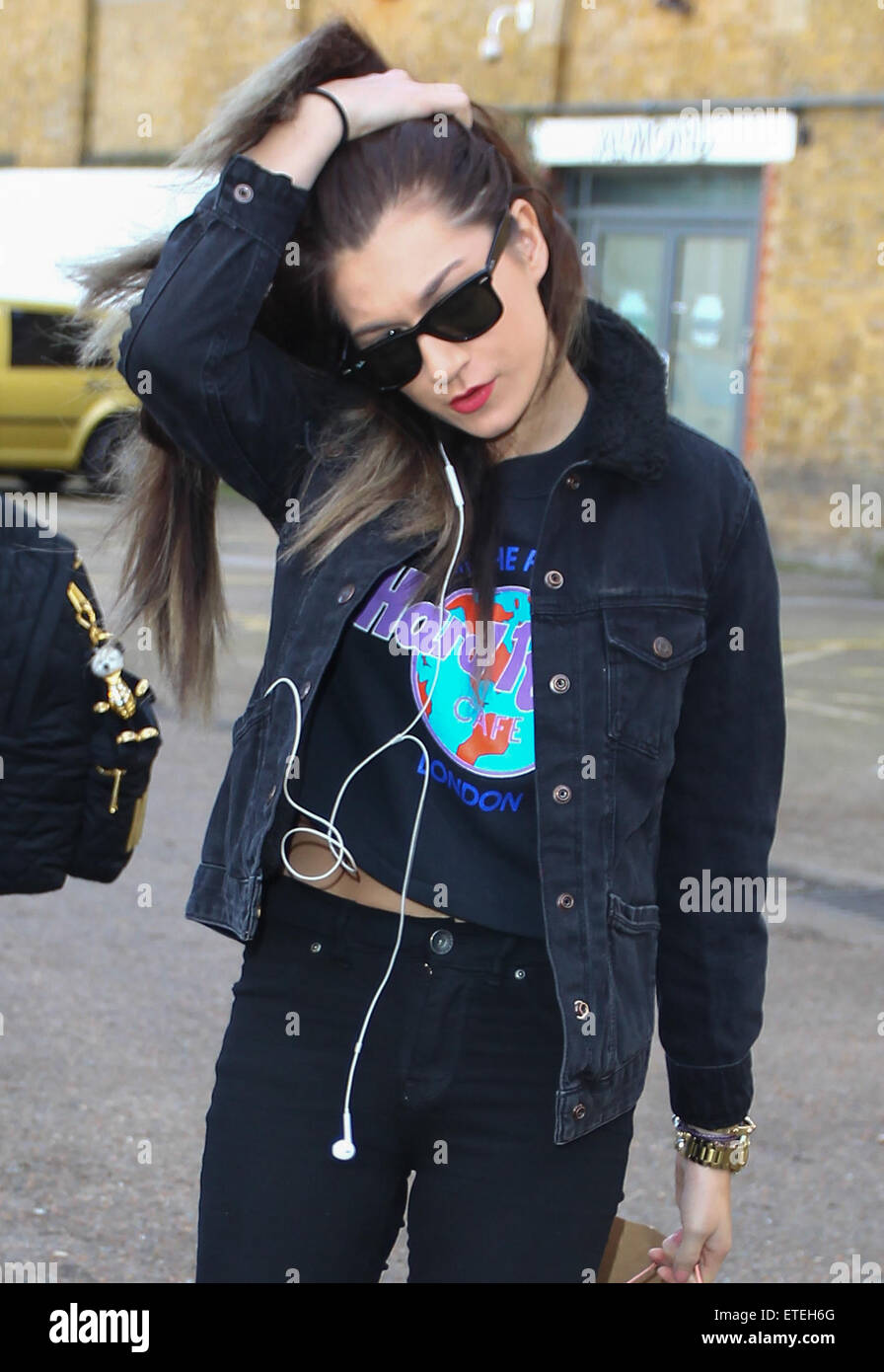 'X Factor' finalists arrive for the tour rehearsals Featuring: Only the ...