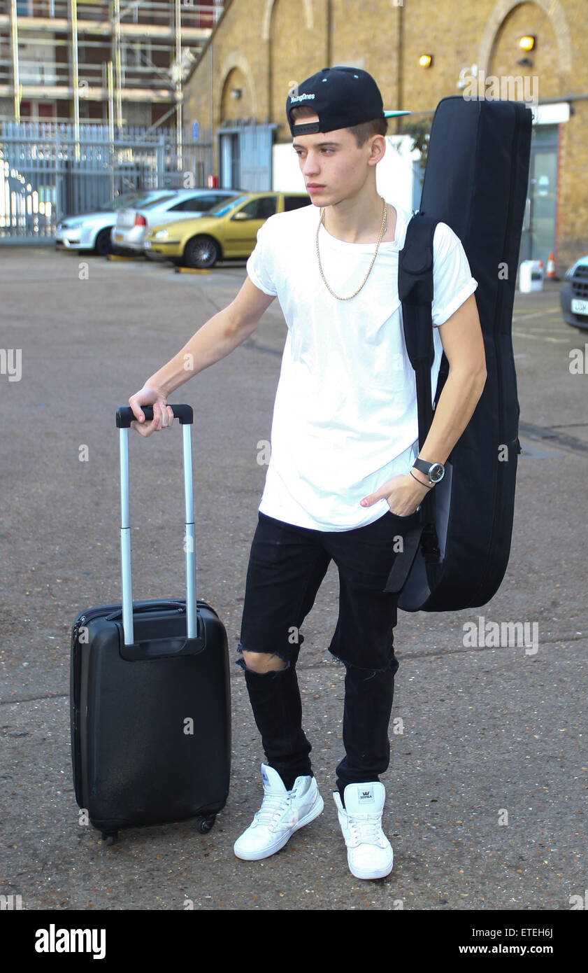 'X Factor' finalists arrive for the tour rehearsals Featuring: Only the ...