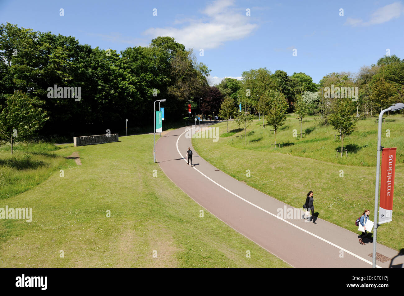 Falmer Campus Brighton University High Resolution Stock Photography and ...