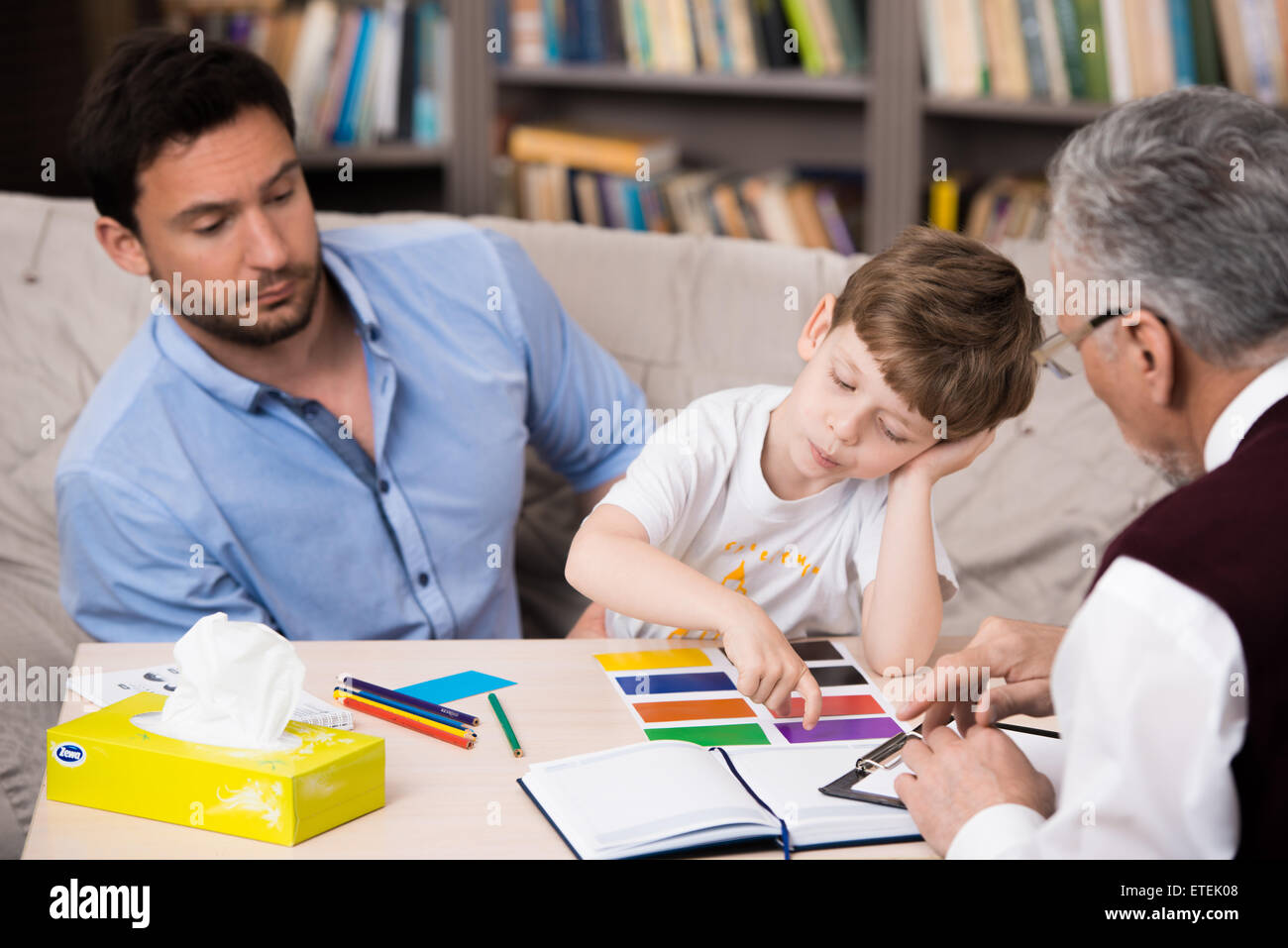 Concept for consultation with psychologist Stock Photo - Alamy