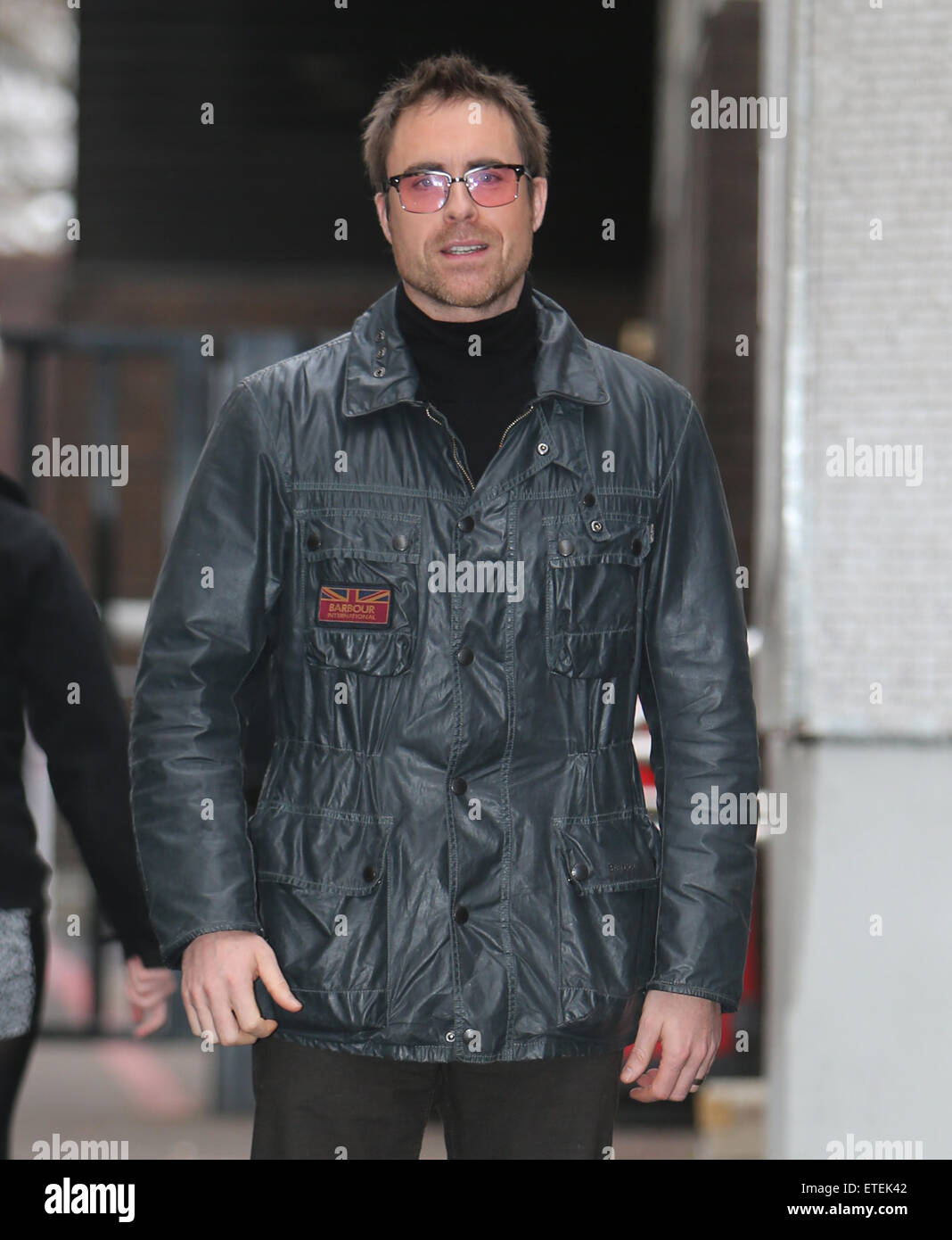 James Murray outside the ITV Studios Featuring: James Murray Where ...