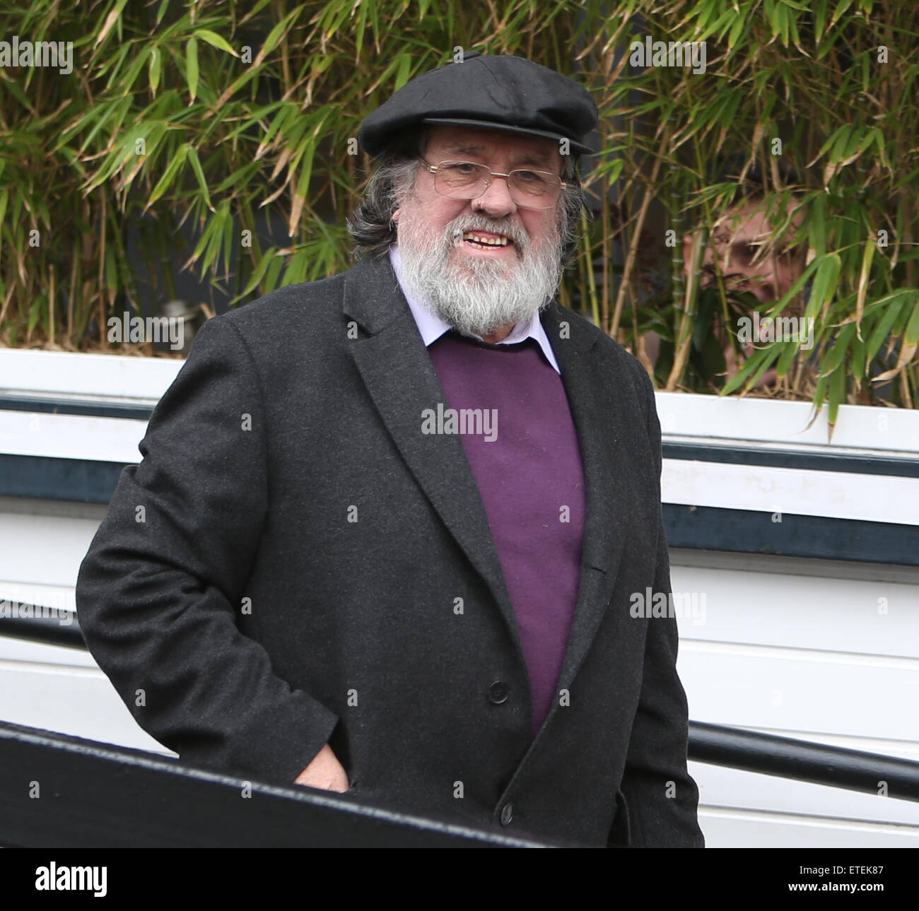 Ricky Tomlinson outside ITV Studios Featuring: Ricky Tomlinson Where ...