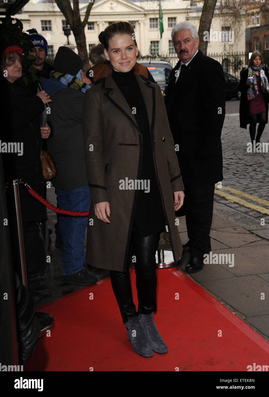 Celebrity arrivals for VIP Screening Still Alice at The Curzon Mayfair ...