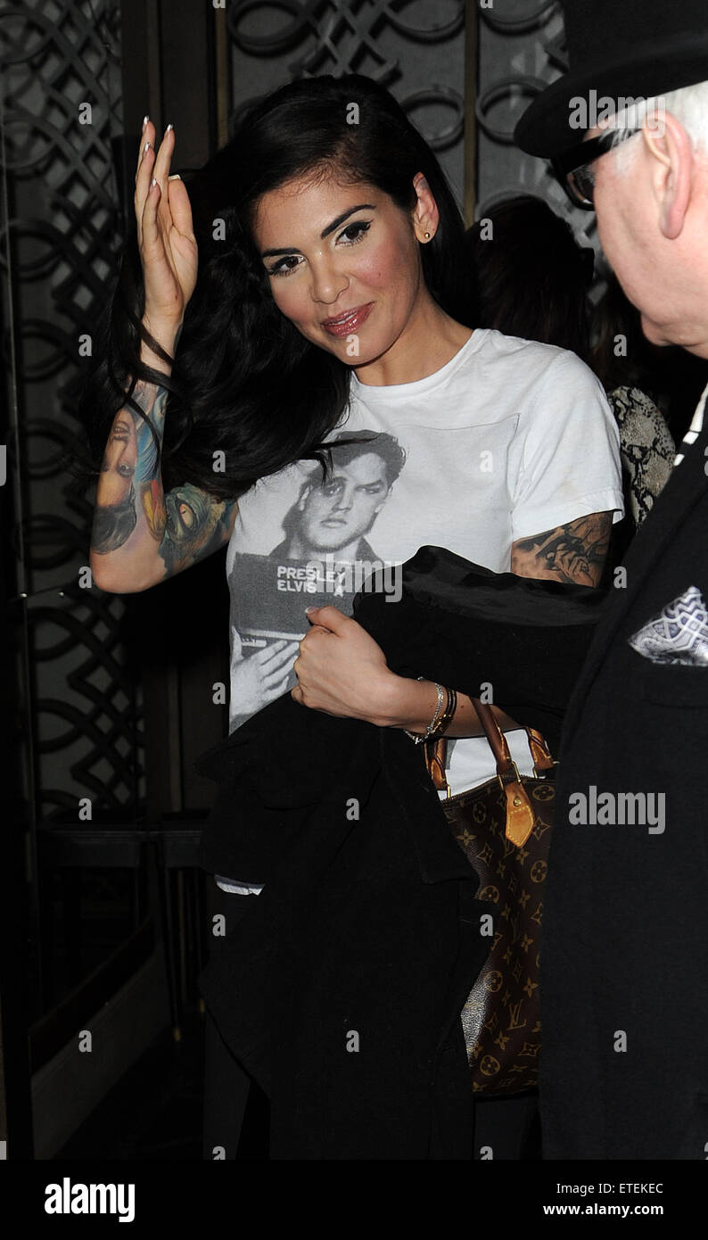 Celebrity Big Brother Stars leave Scotts Featuring: Cami Li Where ...