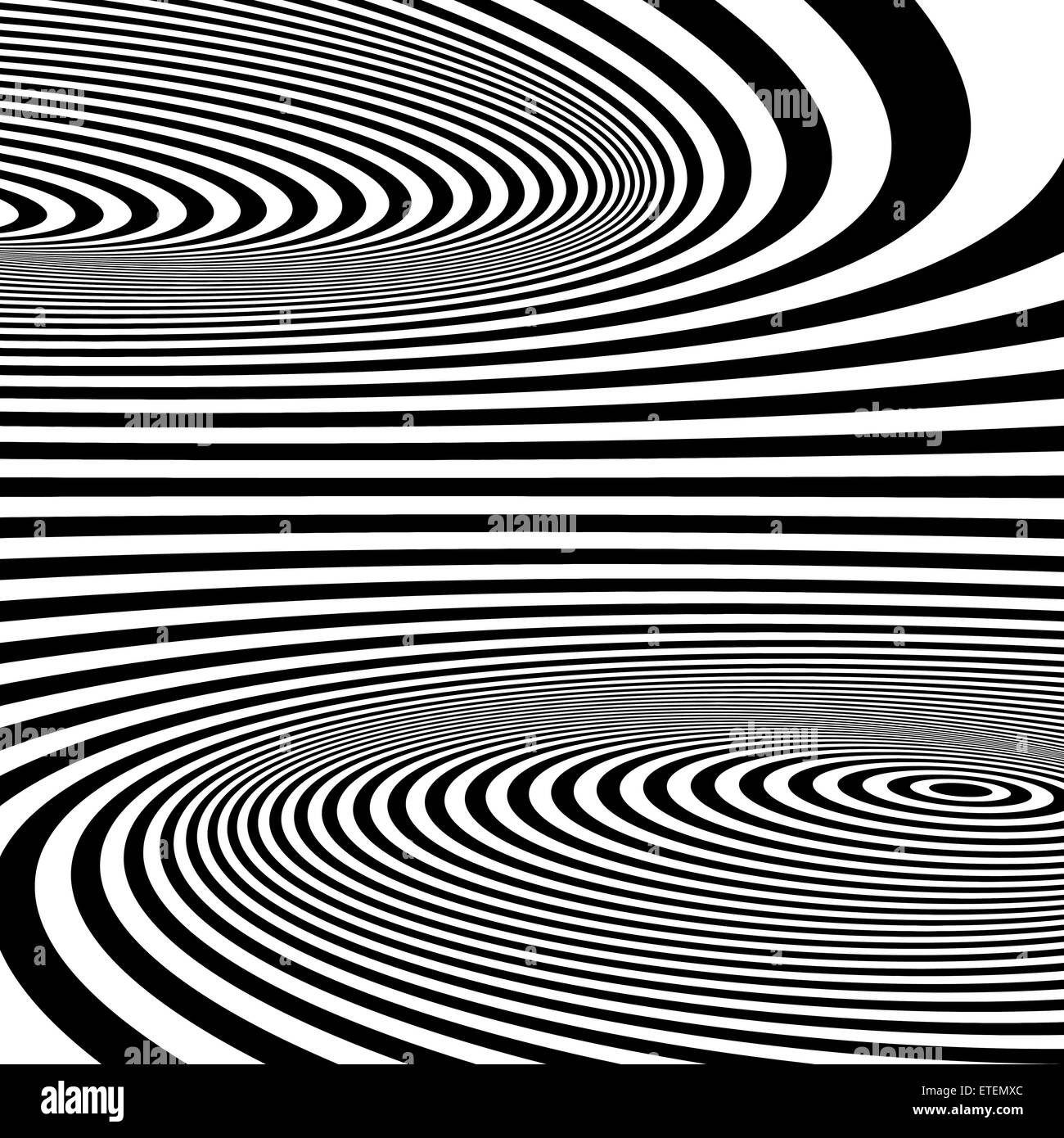 Abstract swirl background. Pattern with optical illusion. Vector ...