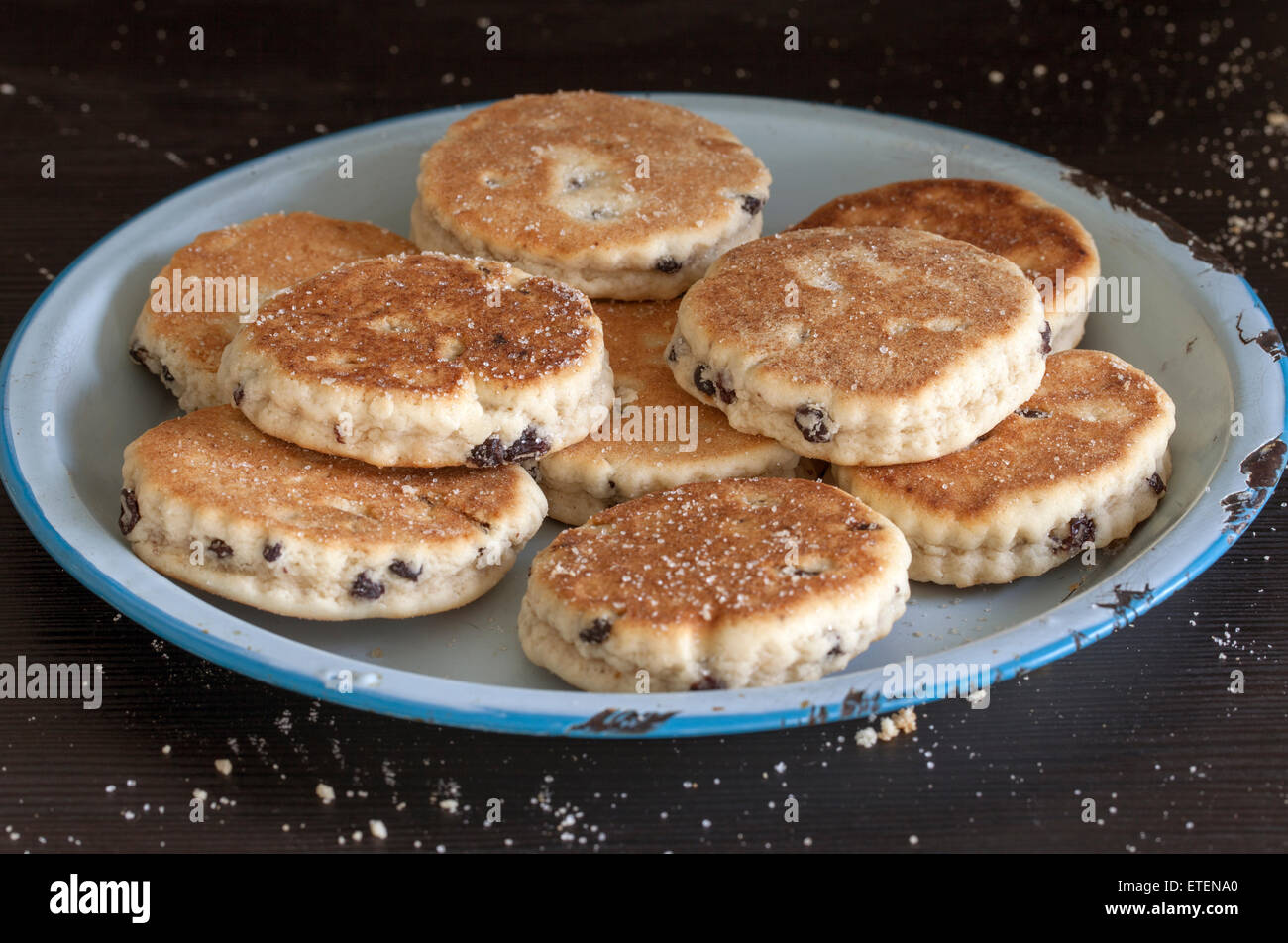 Welsh cakes or Welshcakes (or pics) - a traditional food delicacy in ...
