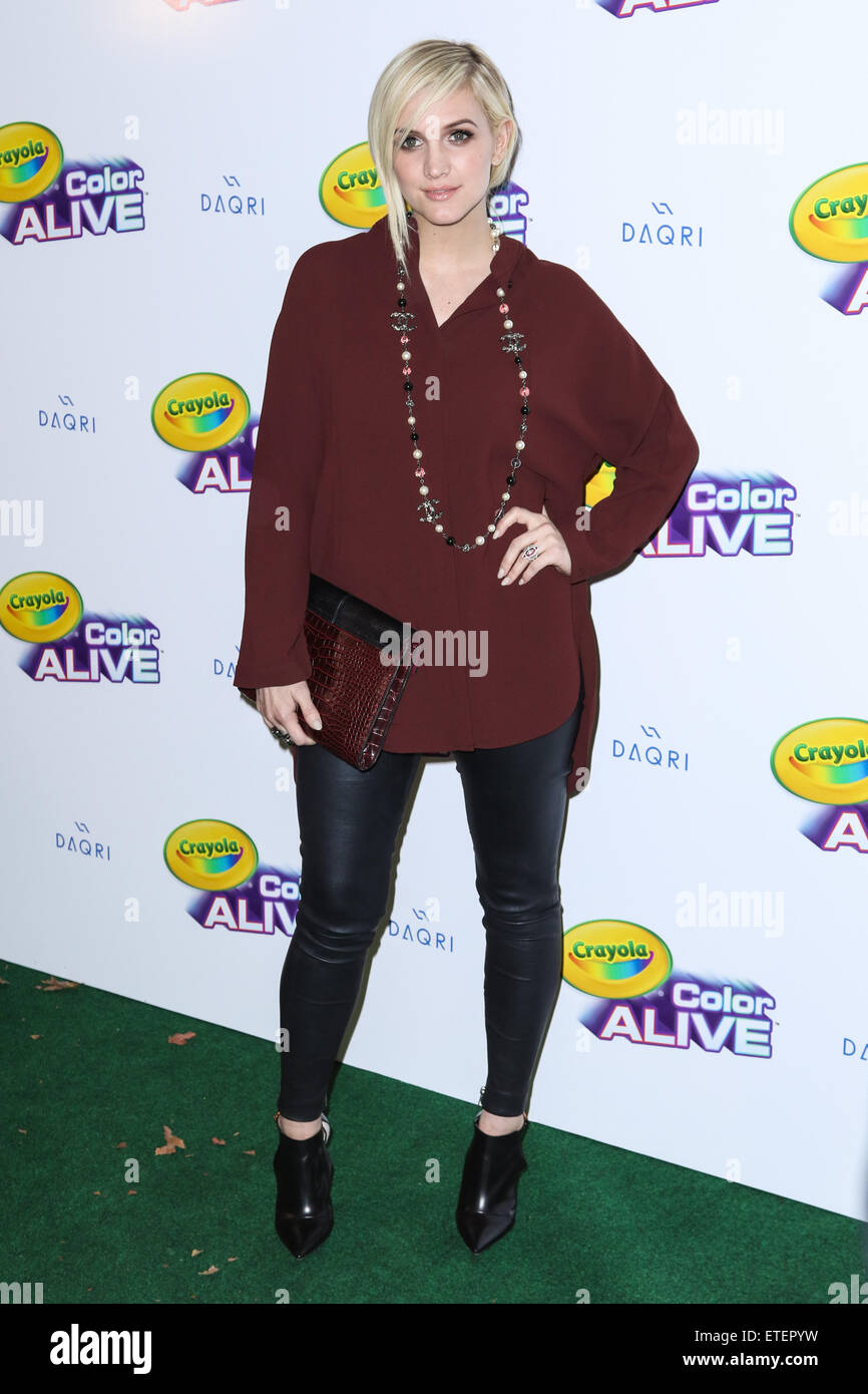 Ashlee Simpson Ross Launches Crayola Color Alive Featuring: Ashlee ...