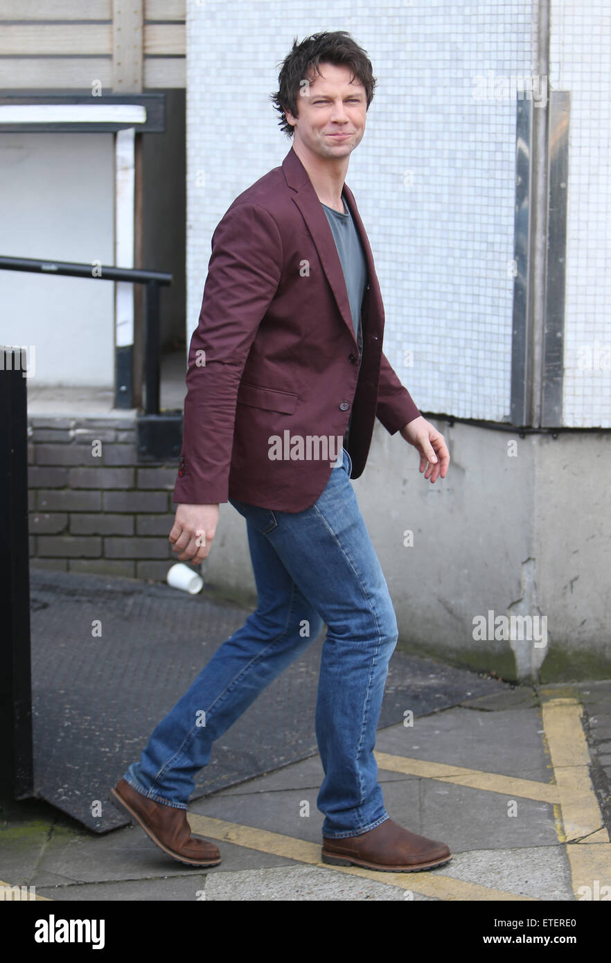 Leon Ockenden outside ITV Studios Featuring: Leon Ockenden Where ...