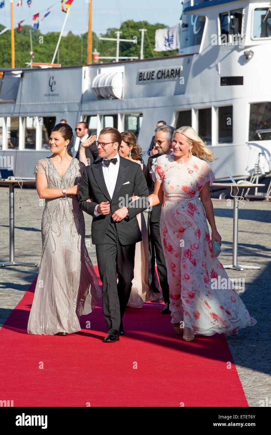 Swedish Crown Princess Victoria (L-R) and Prince Daniel, Princess ...