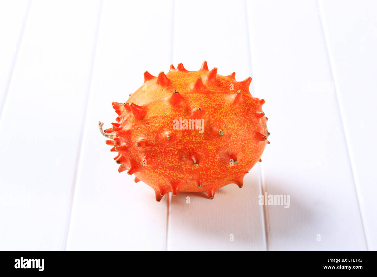 Kawani fruit - Horned melon Stock Photo - Alamy