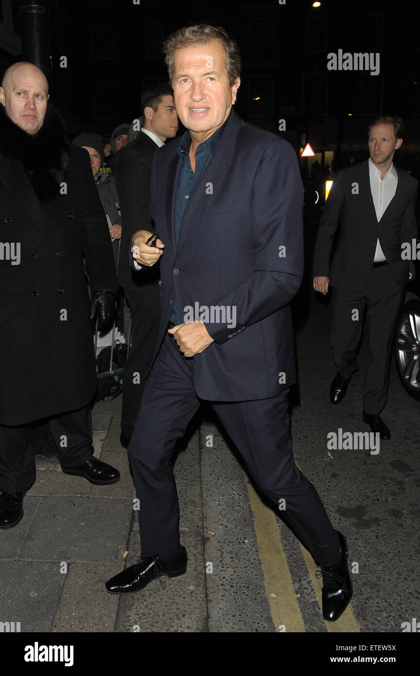Harvey Weinstein's Pre-BAFTA dinner at Little House, in partnership ...
