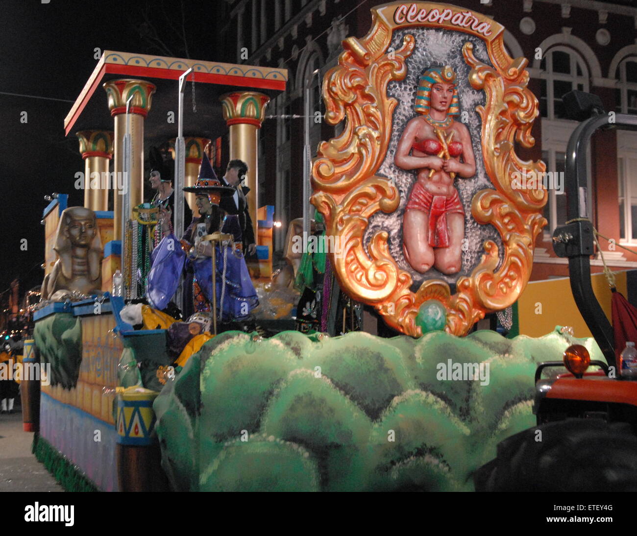 New Orleans Mardi Gras Parade Featuring: Cleopatra Where: New Orleans ...