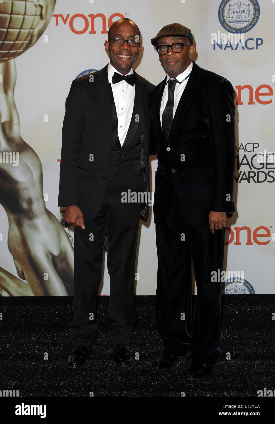The 46th NAACP Image Awards - Press Room Featuring: Spike Lee, Cornell ...
