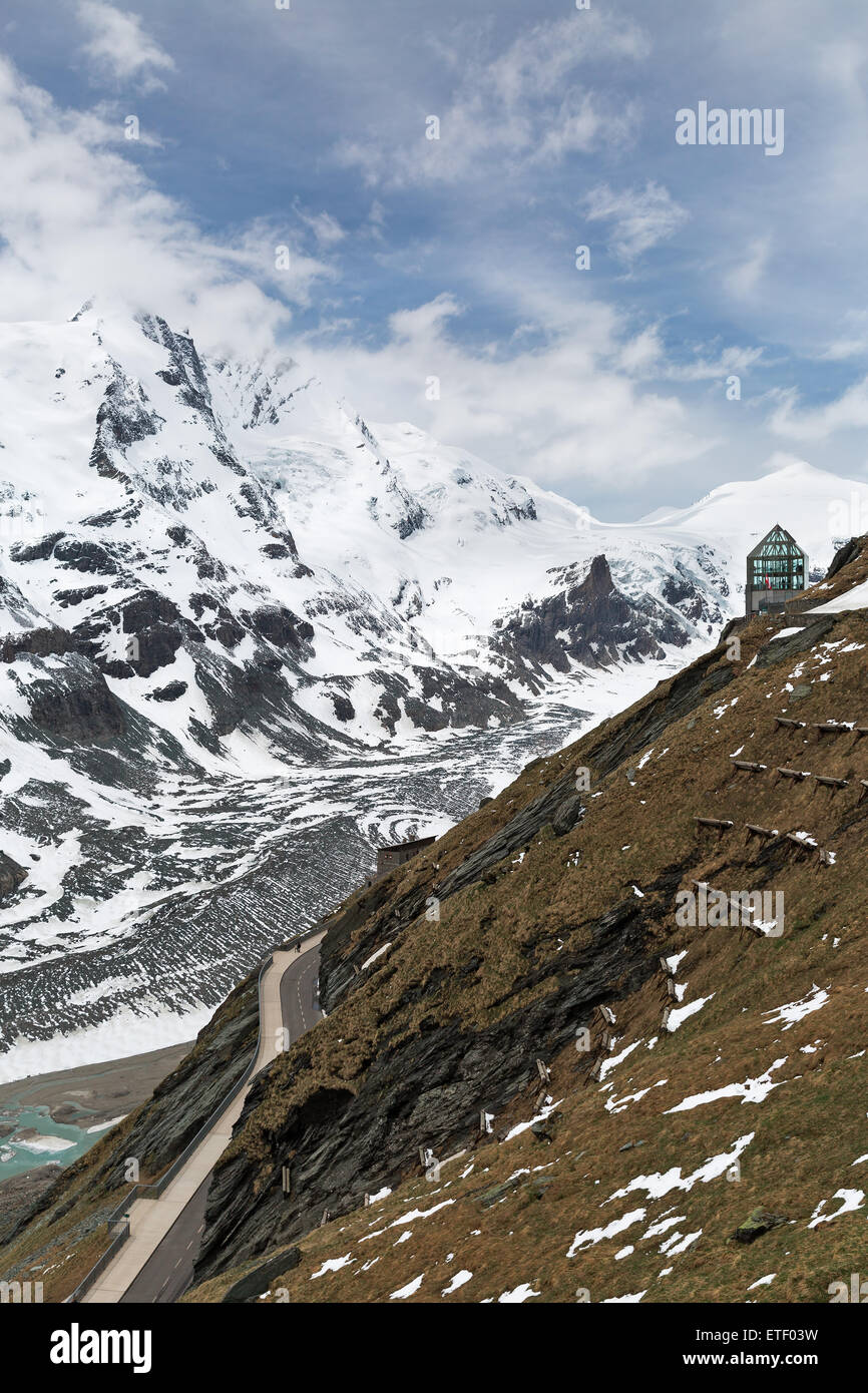 Alpine road in summer hi-res stock photography and images - Alamy