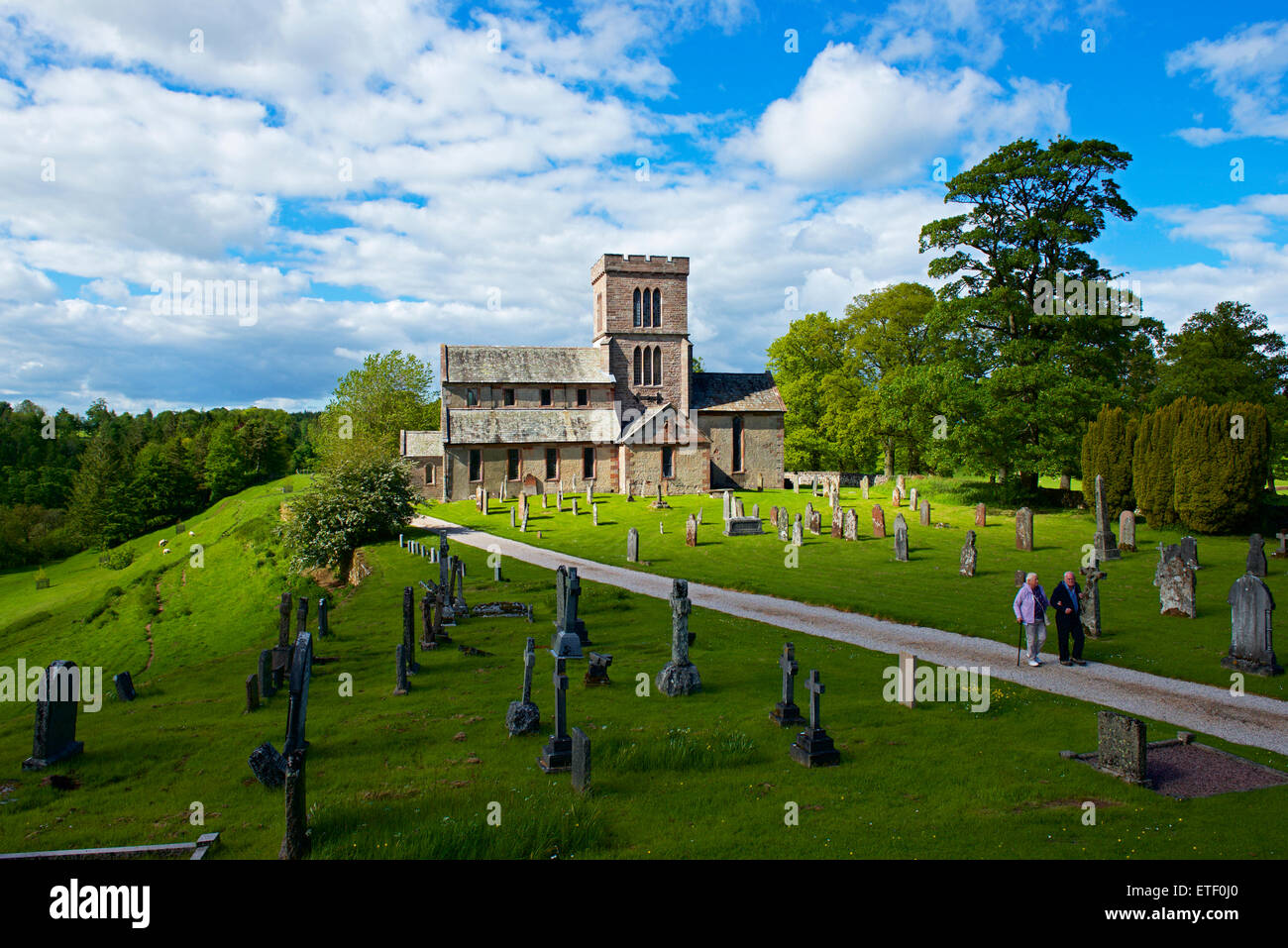 St Michael's Church, Lowther, Cumbria, England UK Stock Photo - Alamy