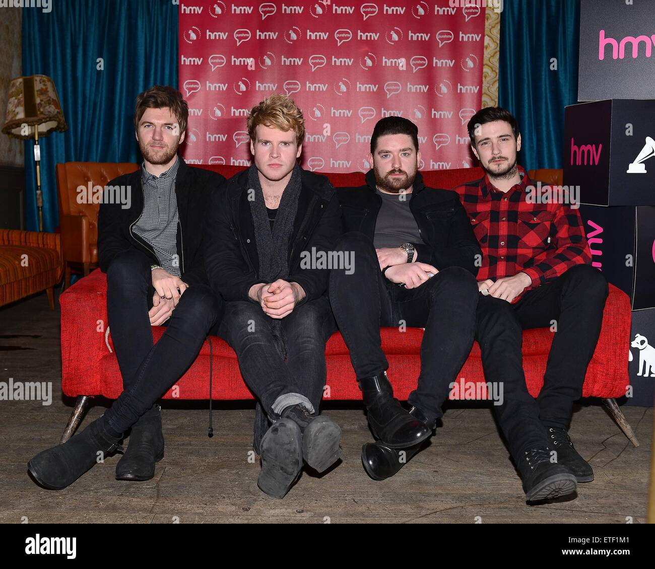 Kodaline performs an exclusive acoustic gig at HMV for 400 fans who ...