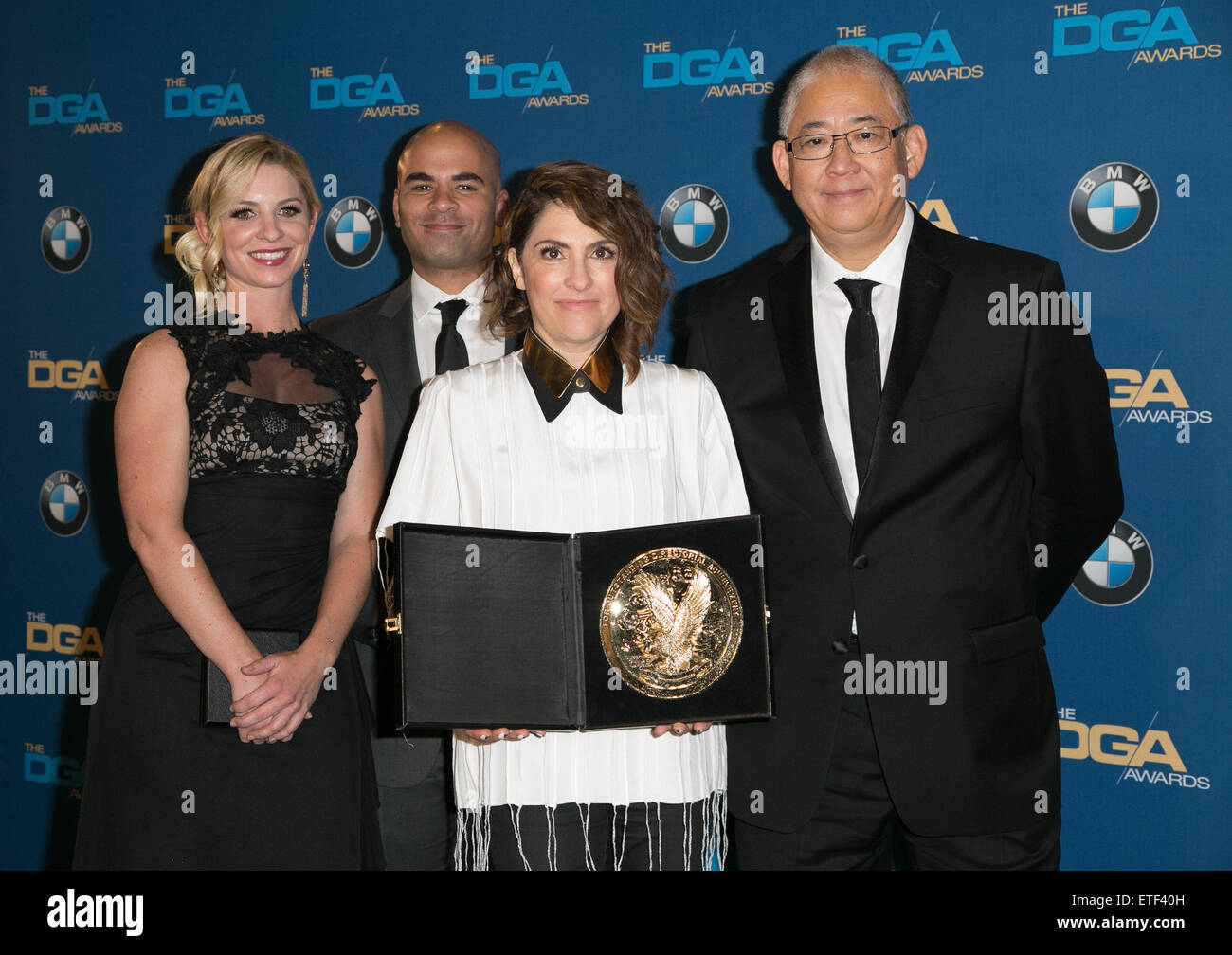 Celebrities attend 67th Annual DGA Awards - Press Room at the Hyatt ...
